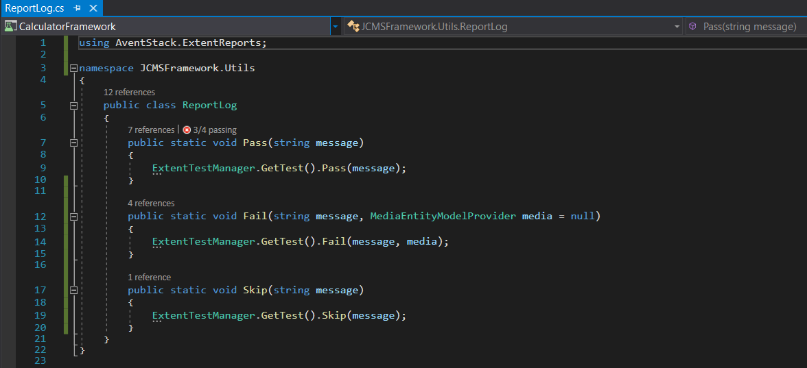 Integrate Extent Report with inNUnit Selenium Framework Screenshots