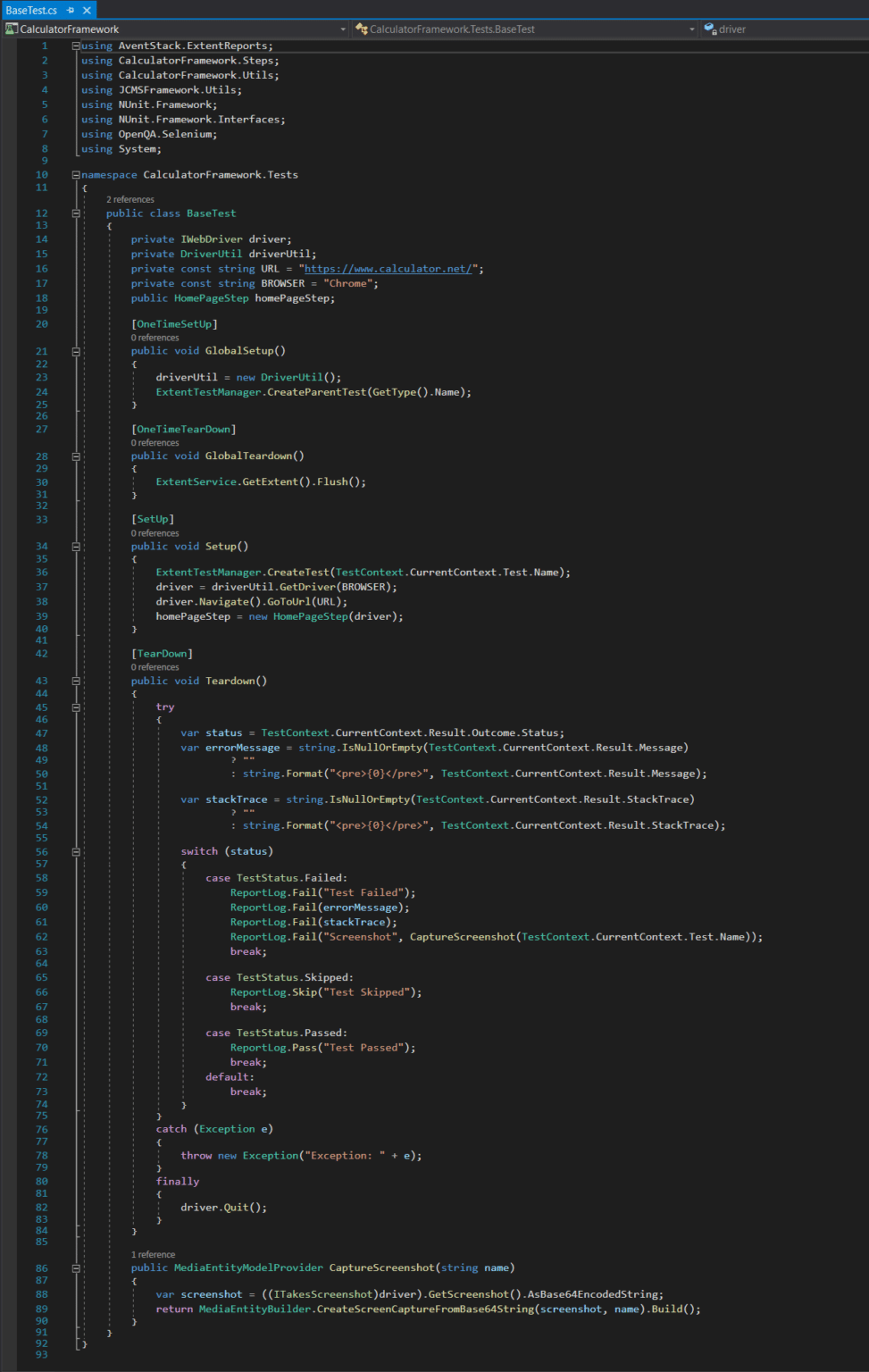 Integrate Extent Report with in NUnit Selenium Framework | DS