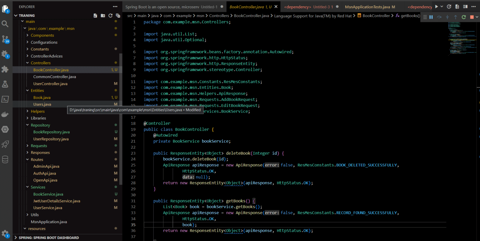 Spring Boot Crud Operation : Importance, Dependency | Devstringx