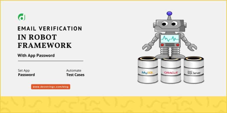 Email Verification in Robot Framework with App Password - DS