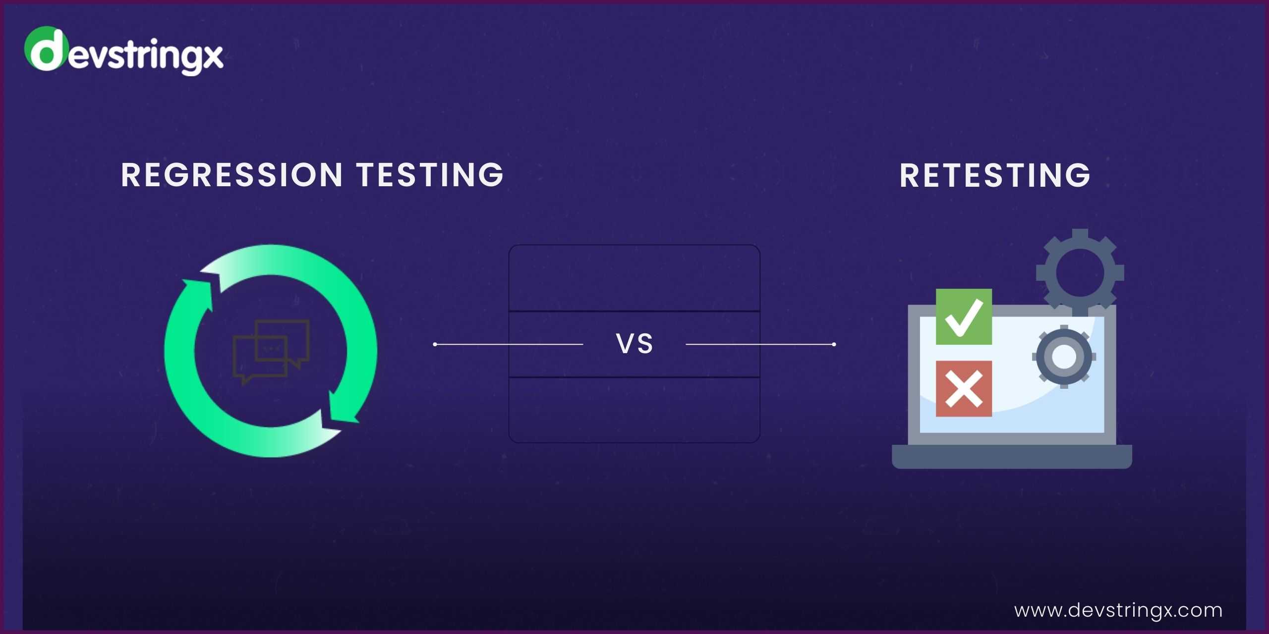 Regression Testing Vs Retesting Devstringx