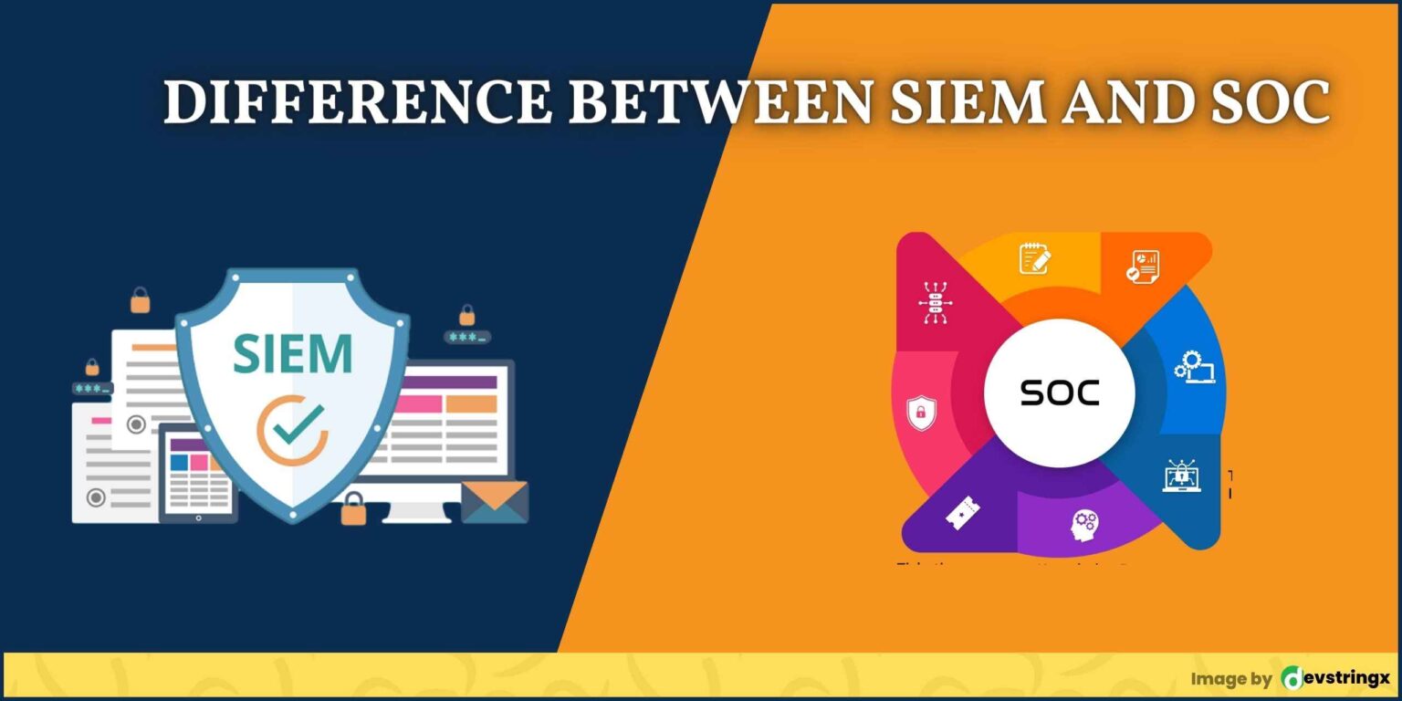 Difference Between SIEM And SOC - Devstringx