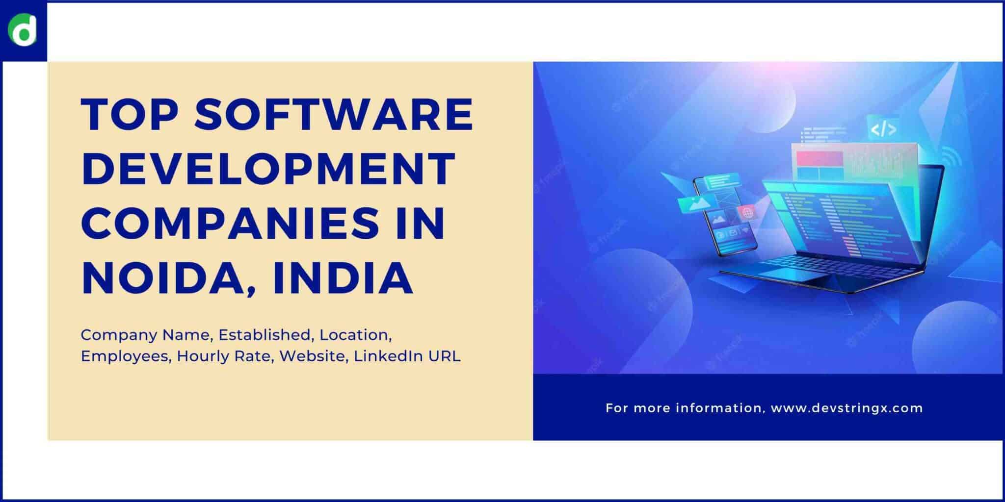 Top 10 Custom Software Development Companies in Noida - 2025