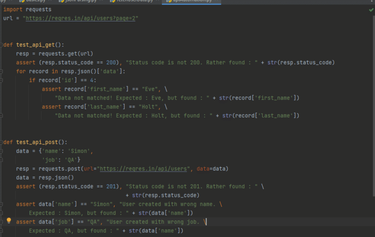 API Automation Testing With Python In Just 05 Steps - Devstringx