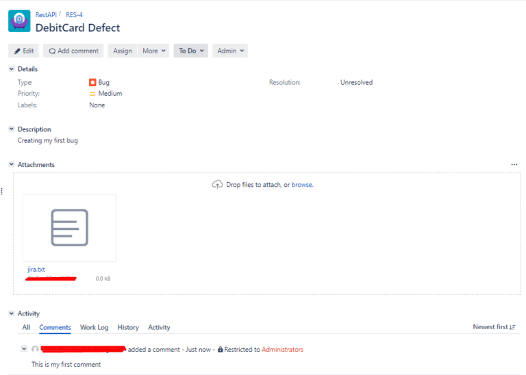 Automate Jira Rest Api's | Add Attachments and Comments - DS